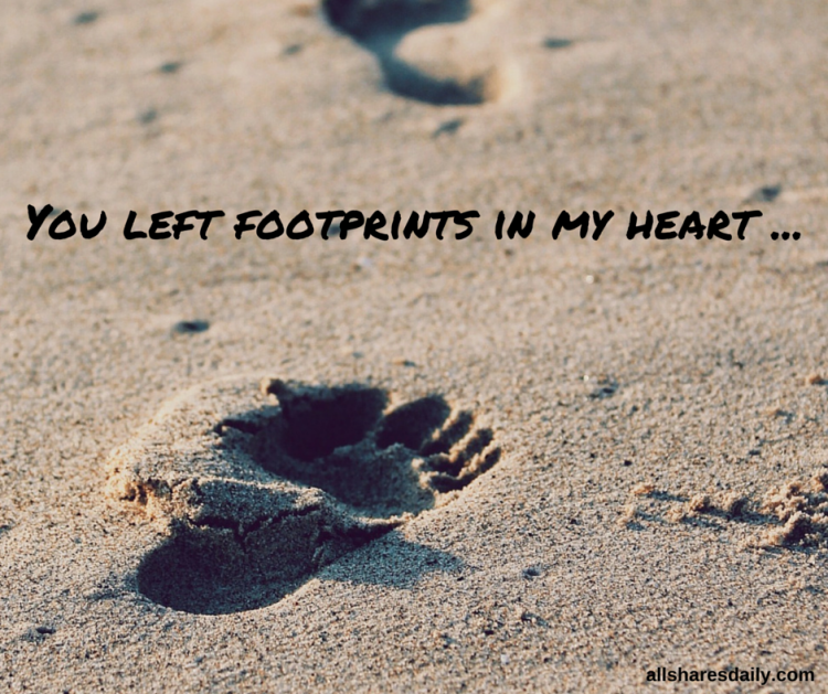 JOU VOETSPORE IN MY HART - INK